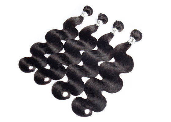 Estensioni seriche dei capelli di Wave del corpo umane/ente brasiliano Wave del nero a 30 pollici