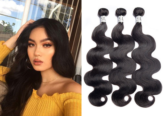 I capelli non trattati comodi di Wave del corpo impacchettano resistente di acqua dei pc dei capelli umani 3