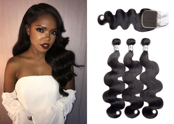 Il corpo vergine brasiliano fatto un restyling Wave, 100% dei capelli ha colorato i capelli brasiliani di Wave del corpo