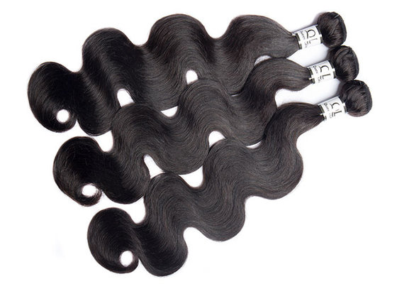 Nessun capelli brasiliani vergini sani di spargimento di Wave del corpo 3 pacchi con il frontale 8-30 dentro