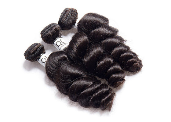 8A allentano i capelli vergini malesi di Wave con chiusura, estensioni sciolte dei capelli di 100% Wave