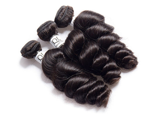 Il vergine 3 pacchi allenta il tessuto dei capelli di Wave con il frontale del pizzo 12-24 pollici