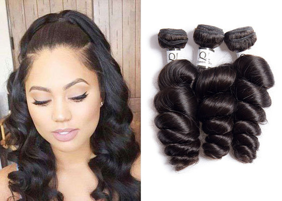 I doppi capelli sciolti vergini brasiliani di trama di Wave, 9A allentano i capelli di Wave Remy