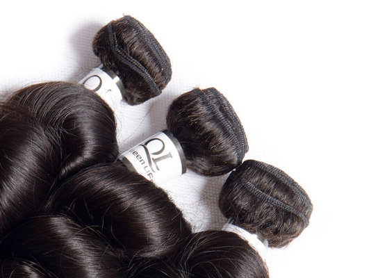 8A allentano i capelli vergini malesi di Wave con chiusura, estensioni sciolte dei capelli di 100% Wave