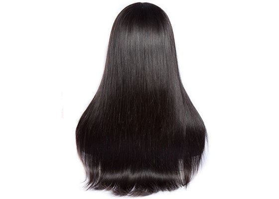 Nessuna parrucca malese/lungamente della parte anteriore del pizzo dei capelli umani dell'odore diritto ondeggia i capelli vergini