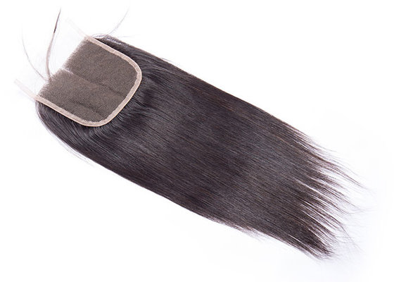 Chiusura diritta superiore di seta del pizzo di Remy senza pelo e del sintetico