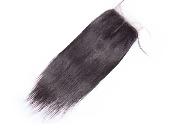 Chiusura diritta superiore di seta del pizzo di Remy senza pelo e del sintetico