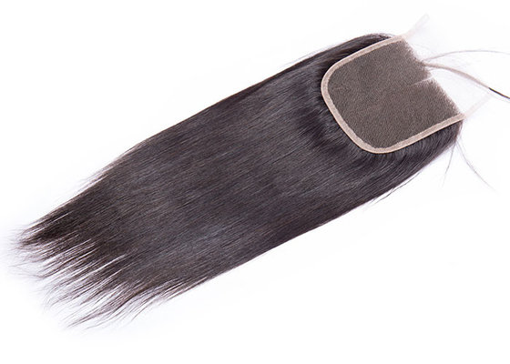No Tangling Hair Free Part Lace Closure , Unprocessed Malaysian Lace Closure