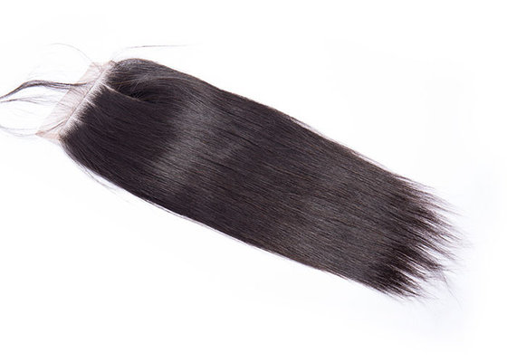 No Tangling Hair Free Part Lace Closure , Unprocessed Malaysian Lace Closure