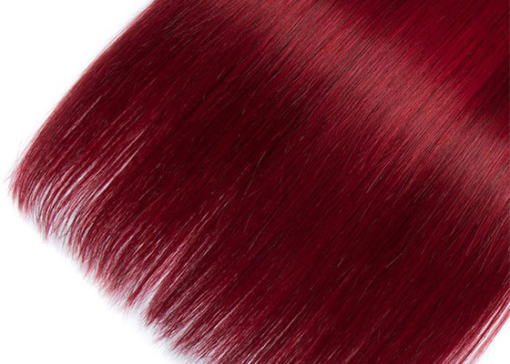 Pacchi non trattati diritti reali dei capelli umani di 3 pacchi dei capelli umani 1B99J con chiusura