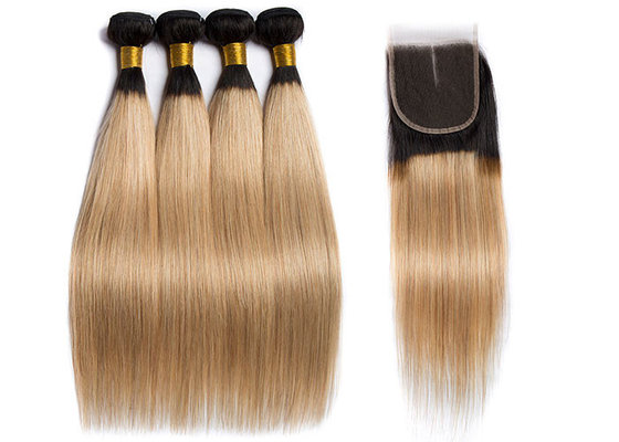 estensioni reali vergini dei capelli umani del grado di colore 9A del 1B /27 diritto a 10 pollici ad a 26 pollici