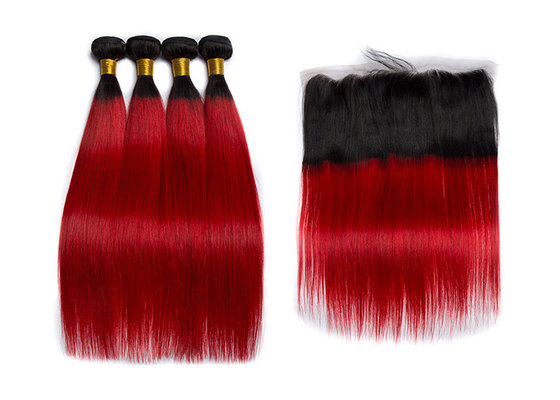 100 pacchi diritti reali dei capelli umani del tessuto dei capelli umani 3 con il frontale
