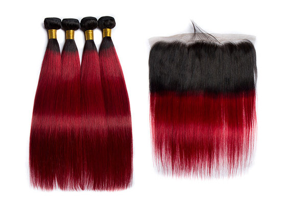 Estensioni vergini leggere non trattate dei capelli umani 1B99J senza spargere