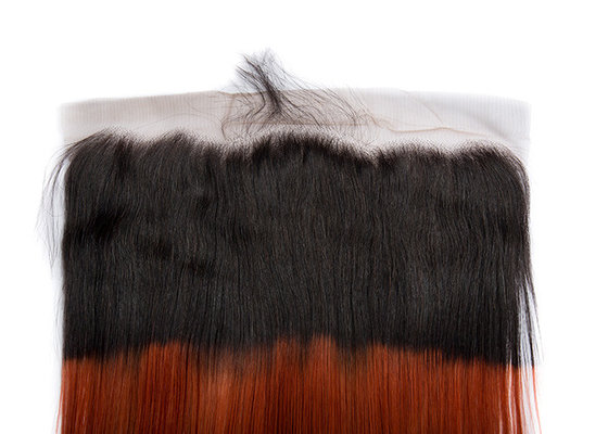 Capelli di trama di Ombre di bellezza di colore del 1B /350 Ombre del tessuto diritto dei capelli umani di QueenLife