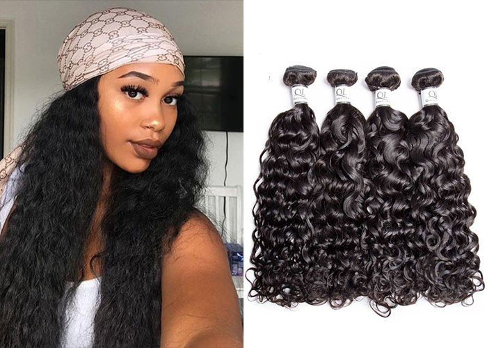 i capelli naturali di Wave di acqua di colore 9A impacchettano tinta facile ed il candeggiante 100%