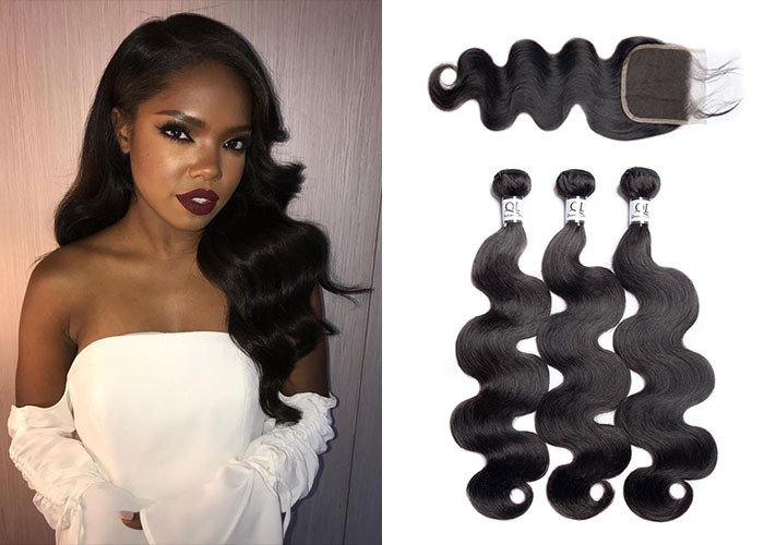 Il corpo vergine brasiliano fatto un restyling Wave, 100% dei capelli ha colorato i capelli brasiliani di Wave del corpo