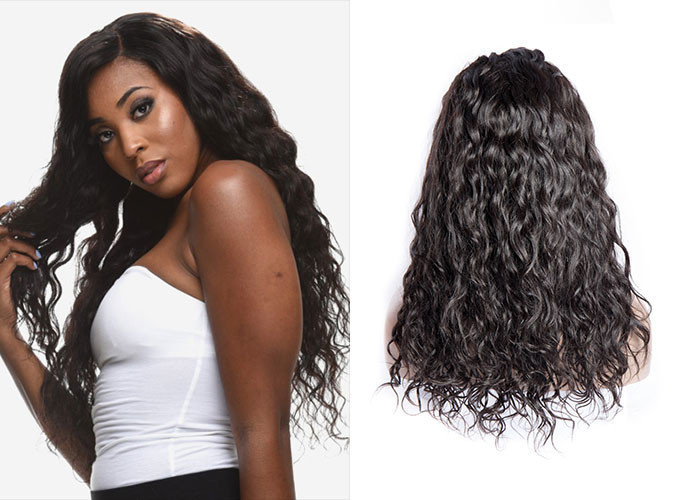 Nessun parrucche della parte anteriore del pizzo di Remy del nero dell'odore con i capelli del bambino facili fare un restyling tintura