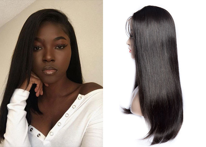Le parrucche non trattate con i capelli del bambino tutte della parte anteriore del pizzo di Remy del brasiliano colora facoltativo