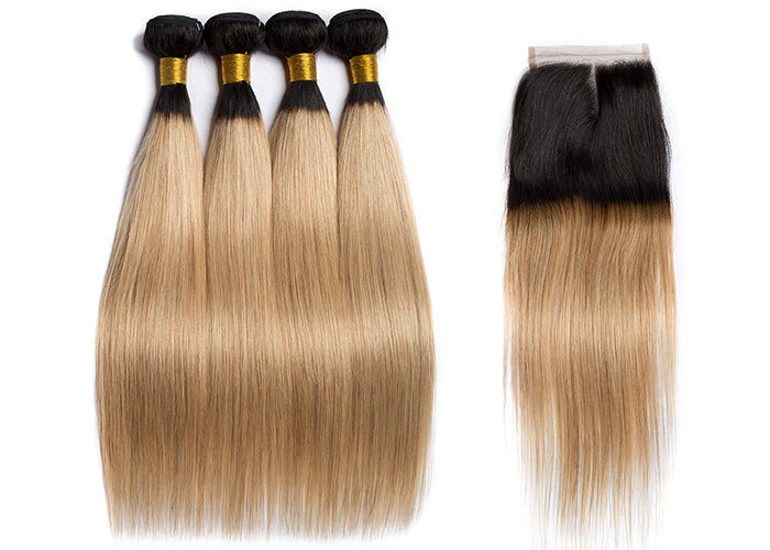estensioni reali vergini dei capelli umani del grado di colore 9A del 1B /27 diritto a 10 pollici ad a 26 pollici