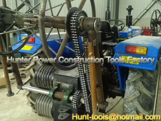 Cable bollard winch Gasoline engine power