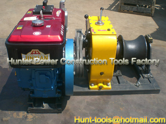 Cable Pony Overhead Line Winch Cable drum winch 3T 5T 8T