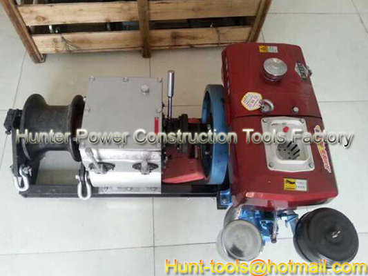 Heavy Duty Cable Pulling Winch Machine Cable Laying Equipment