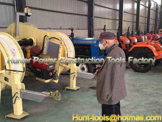 suitable to string one, two, three or four ropes  Hydraulic Tensioner