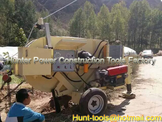 suitable to string bundled conductors Bullwheel Puller-Tensioners