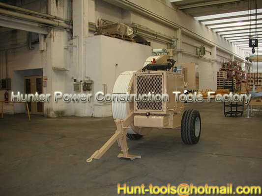 Competitive price Cable puller-tensioner cable winch and laying equipment
