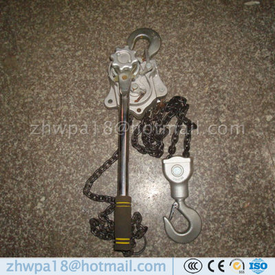 High duty Portable Manual Aluminum Alloy High Duty Chain Hoist/Block
