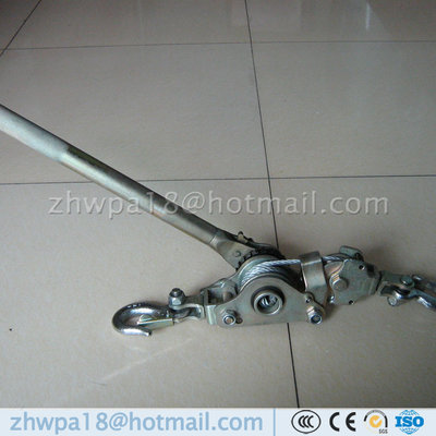 Hand Cable Puller Winch Come Along Ratchet Wire Rope