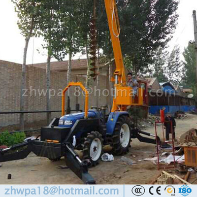 Manufacture Solar Pit Drilling Machine Pole Erection