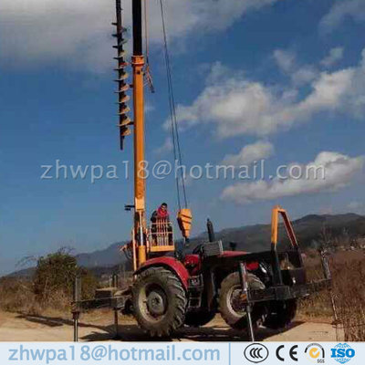 Competitive price Pole Erection Machine Tractor Mounted Crane
