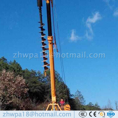 Heavy duty Pole Erection Equipment 360' Tractor Mounted Cranes
