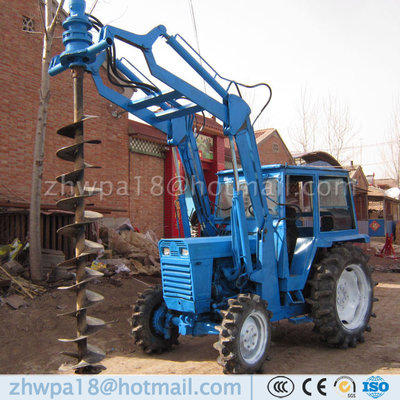 Easy to operate Auger Drilling Machine Tractor DIRT DRILLS
