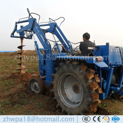 Easy to operate Auger Drilling Machine Tractor DIRT DRILLS