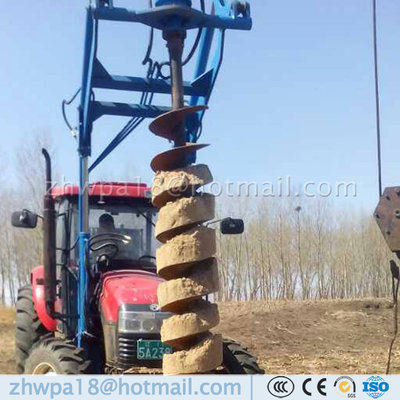Easy to operate Auger Drilling Machine Tractor DIRT DRILLS
