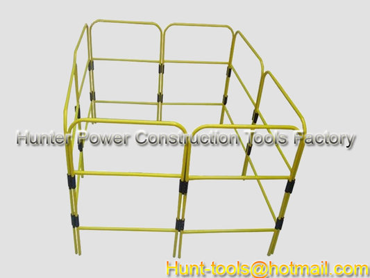 Telstra Approved Yellow Manhole Barrier Guard Fence
