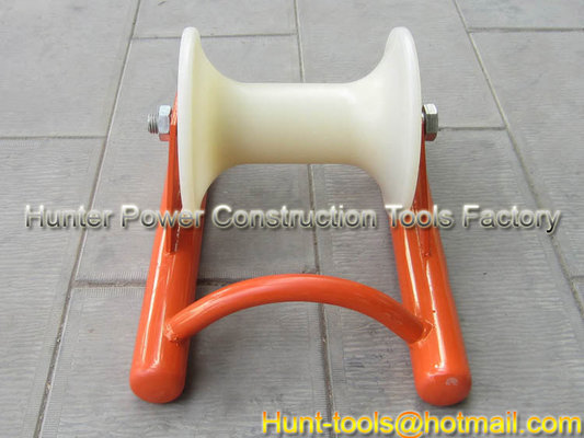 Paint Steel buried cable roller Cable Tray Rollers
