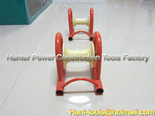 Paint Steel buried cable roller Cable Tray Rollers