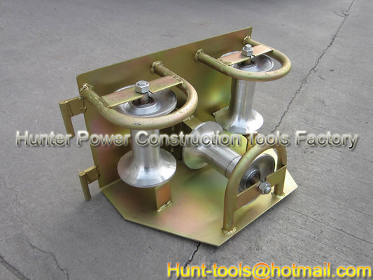 Heavy Duty Triple Corner Roller Trench Corner Roller