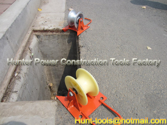 Trench Roller Cable Laying Rollers used for well cables