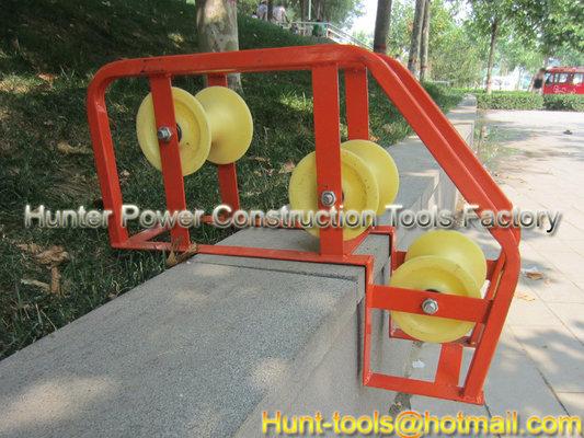 3 Rollers Manhole Frame with Aluminum roller body