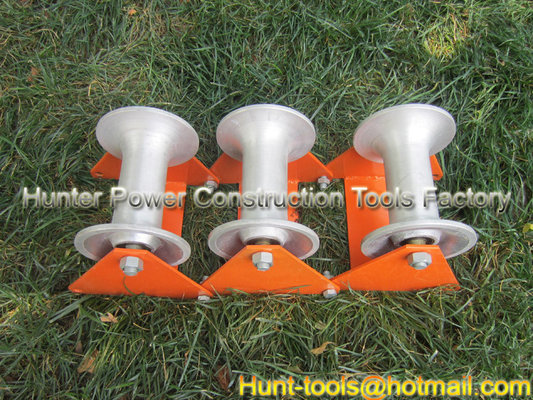 3 Rollers Manhole Frame with Aluminum roller body
