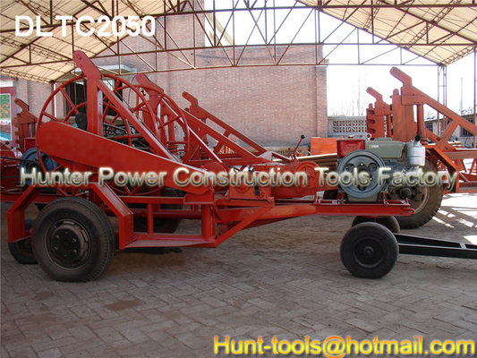 Self Loading Cable Trailer Cable and Pipe Laying Equipment