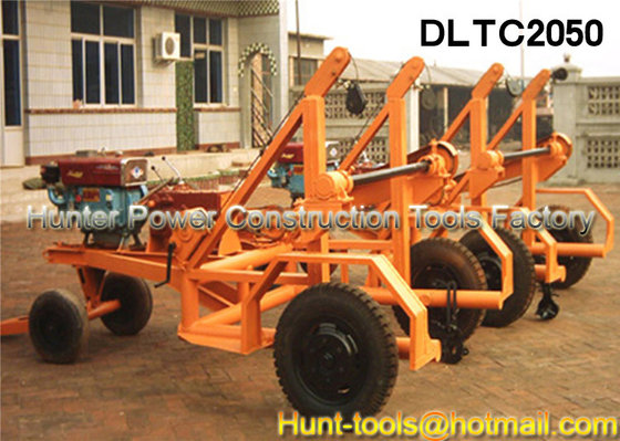 Self Loading Cable Trailer Cable and Pipe Laying Equipment