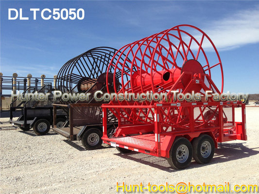 Self Loading Cable Trailer Cable and Pipe Laying Equipment