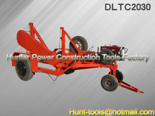 Manual reel trailers offer unobstructed open reel access to your materials
