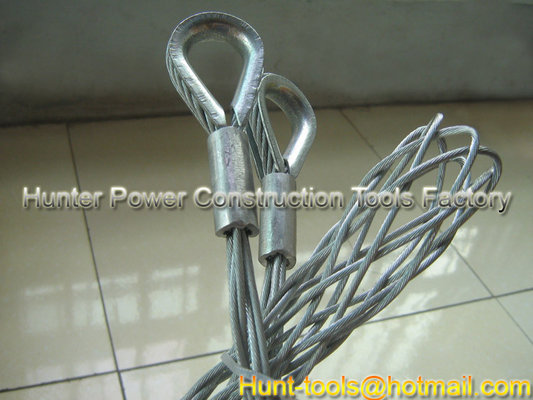 High quality Double Eye Cable Grips Heavy duty cable grips