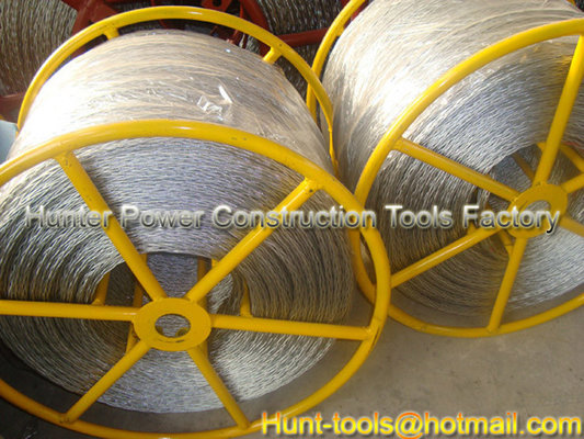 Cable Drum Lift Frame AntiTwist Rope Steel Reels supplier